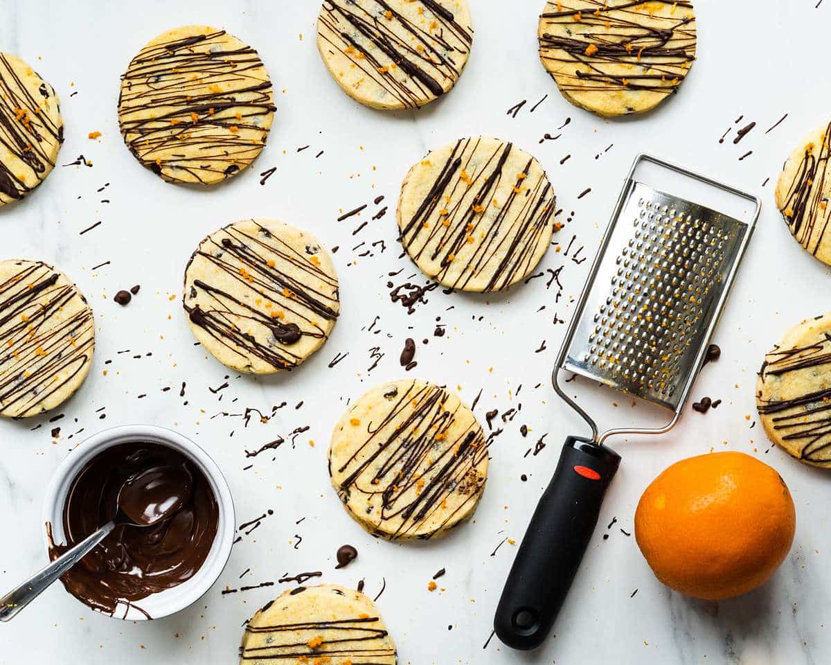 Chocolate Orange Shortbread | Movers and Bakers