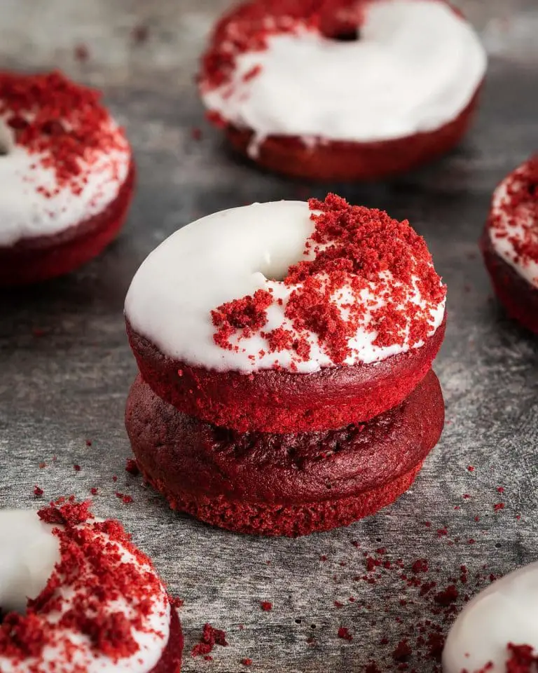 Red Velvet Donuts | Movers and Bakers