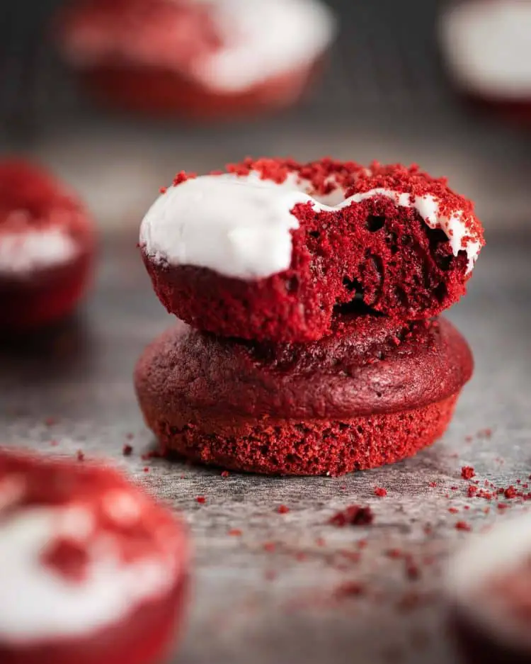 Red Velvet Donuts | Movers and Bakers
