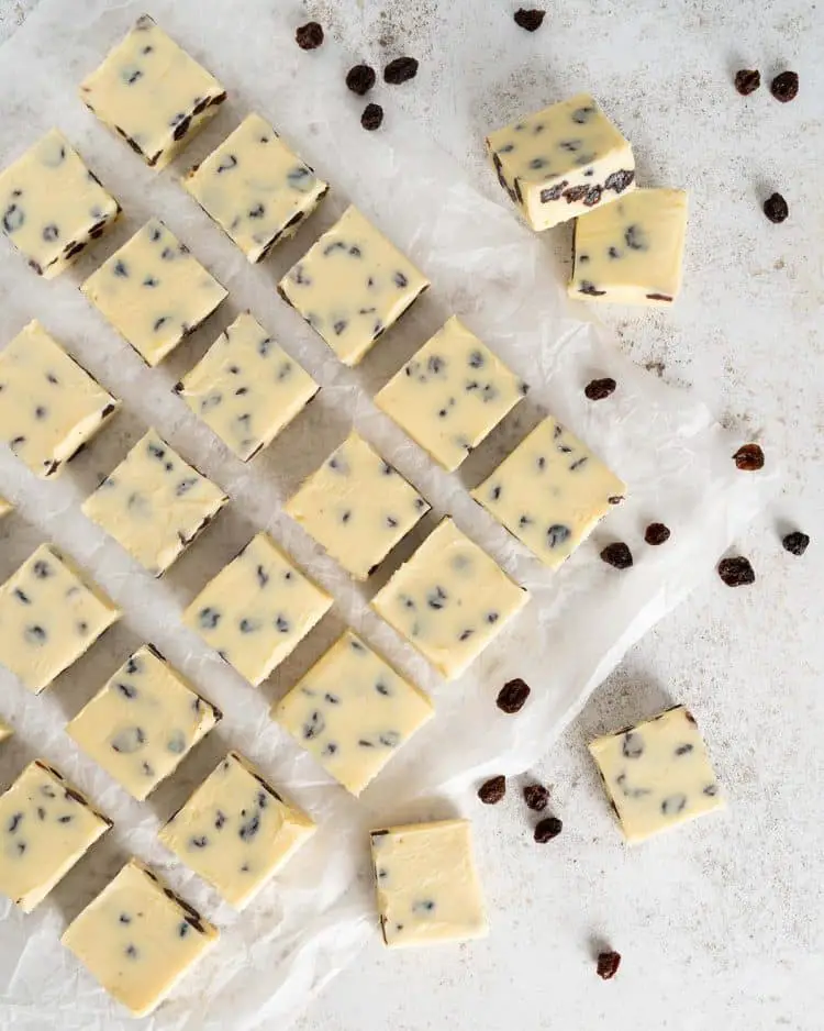 Rum and Raisin Fudge | Movers and Bakers