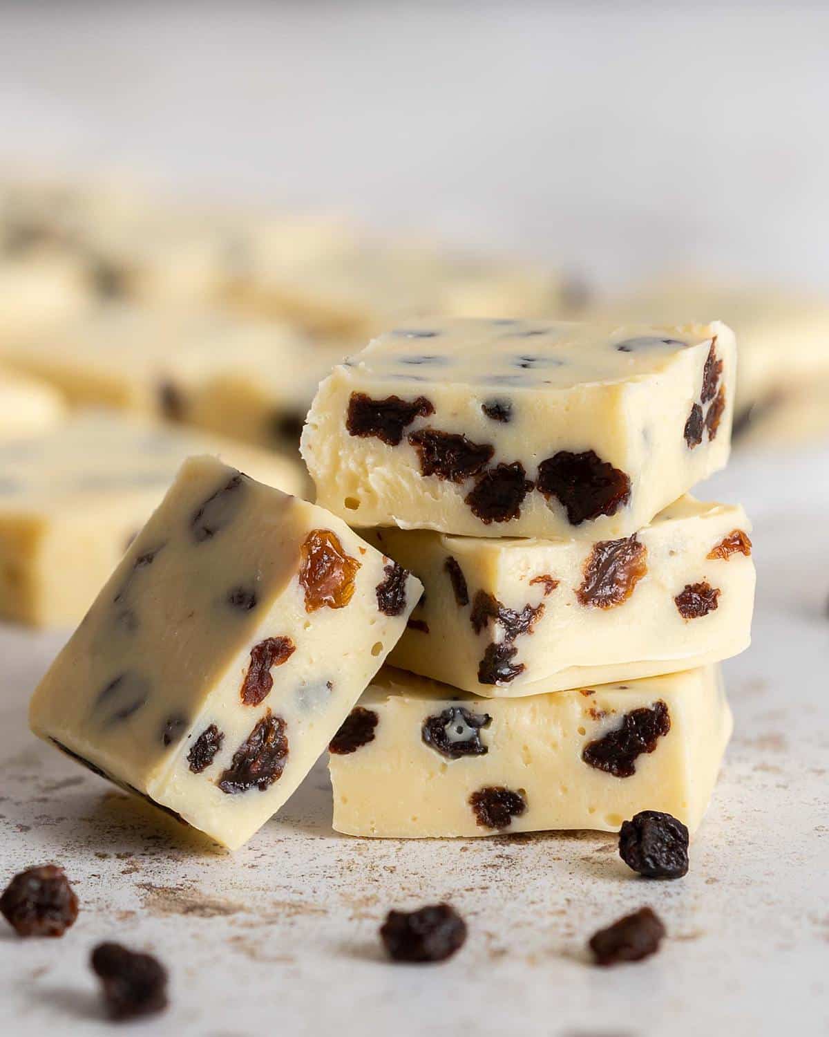 Rum and Raisin Fudge | Movers and Bakers