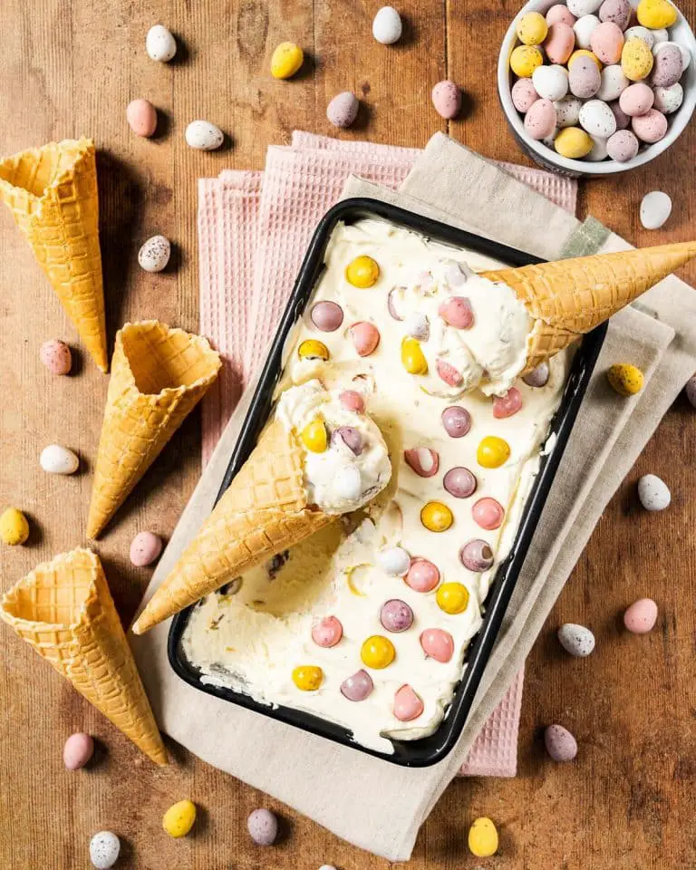 Mini Egg Ice Cream | Movers and Bakers