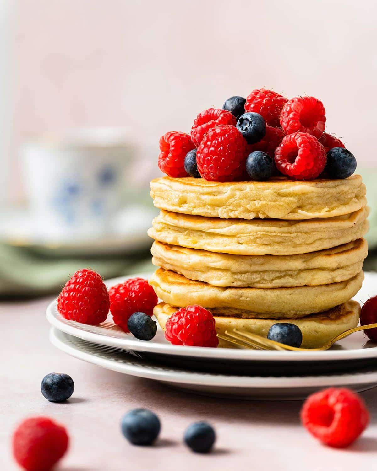 Fluffy American Pancakes | Movers and Bakers