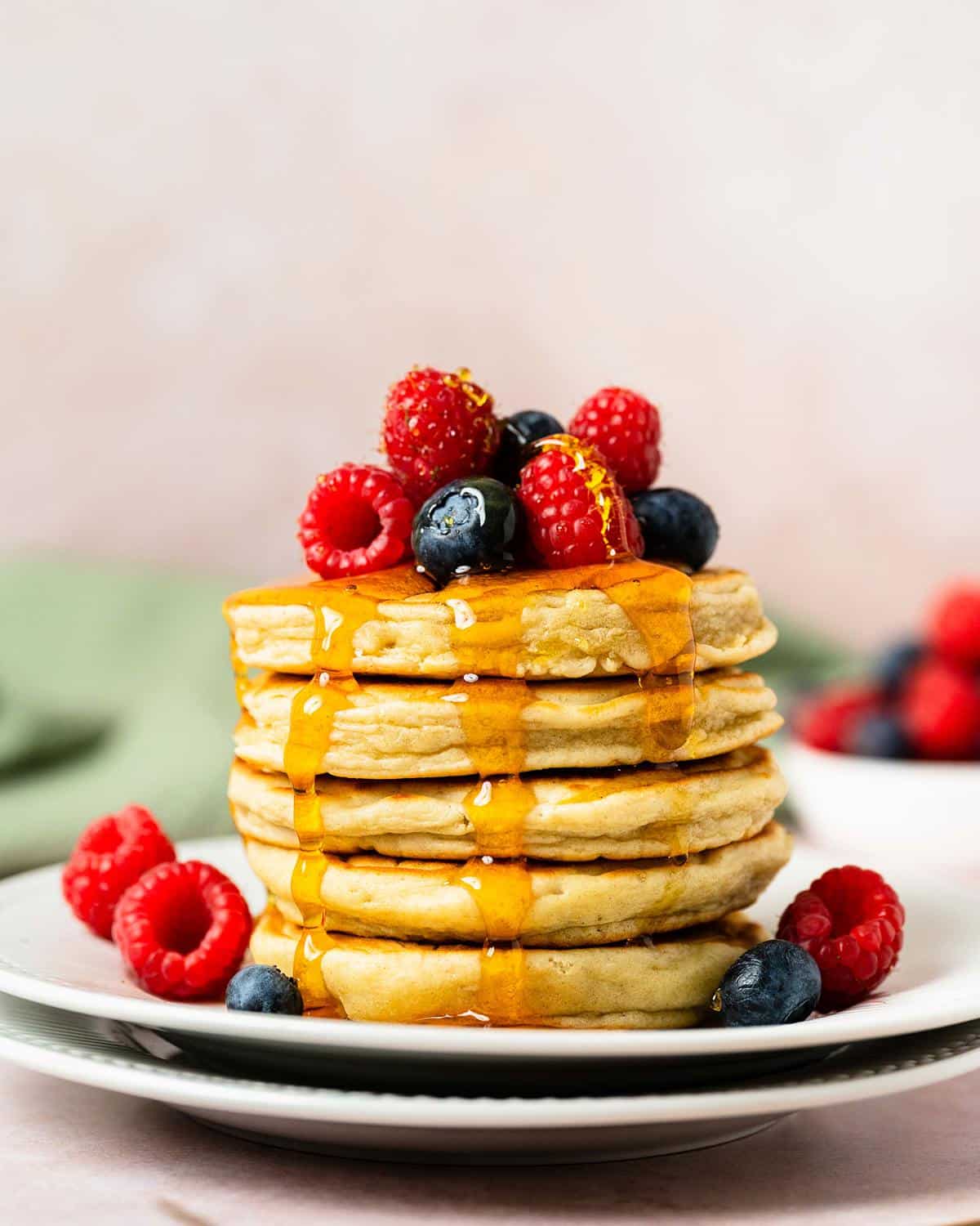 Fluffy American Pancakes | Movers and Bakers
