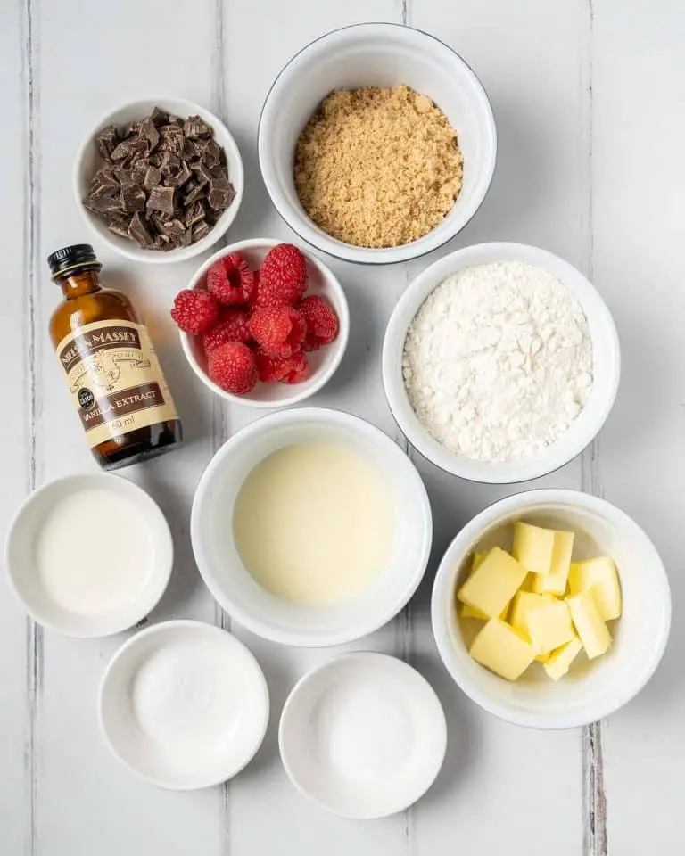 Dark Chocolate Raspberry Skillet Cookie | Movers and Bakers